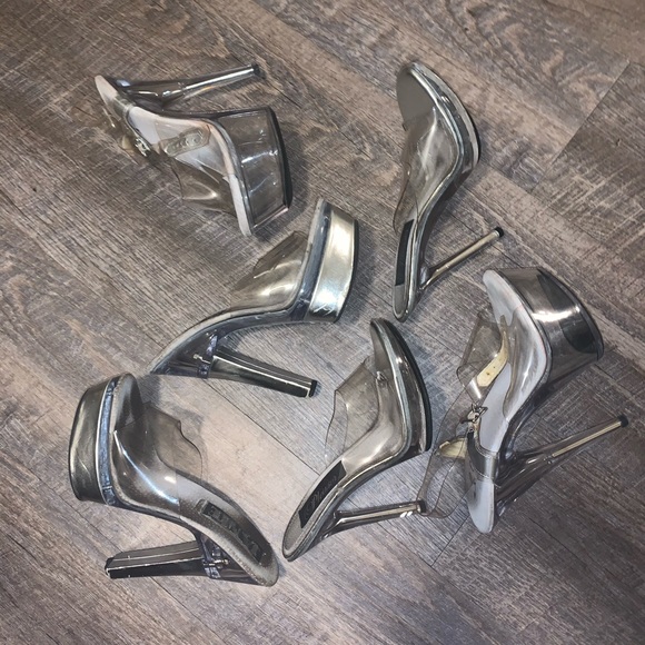 Elle | Shoes | 3 Pairs Of Platform Npc Competition Heels | Poshmark